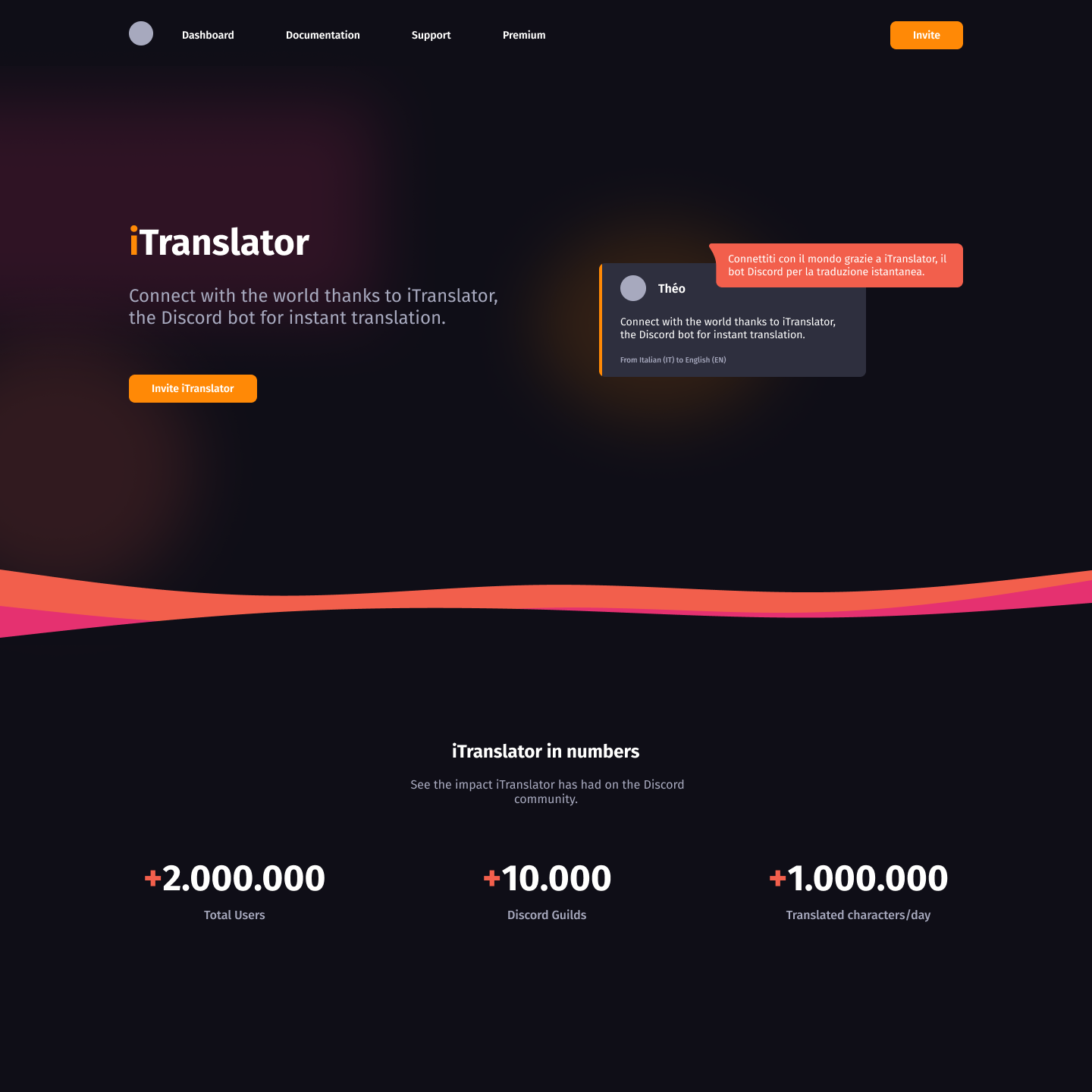 iTranslator - WebDesign